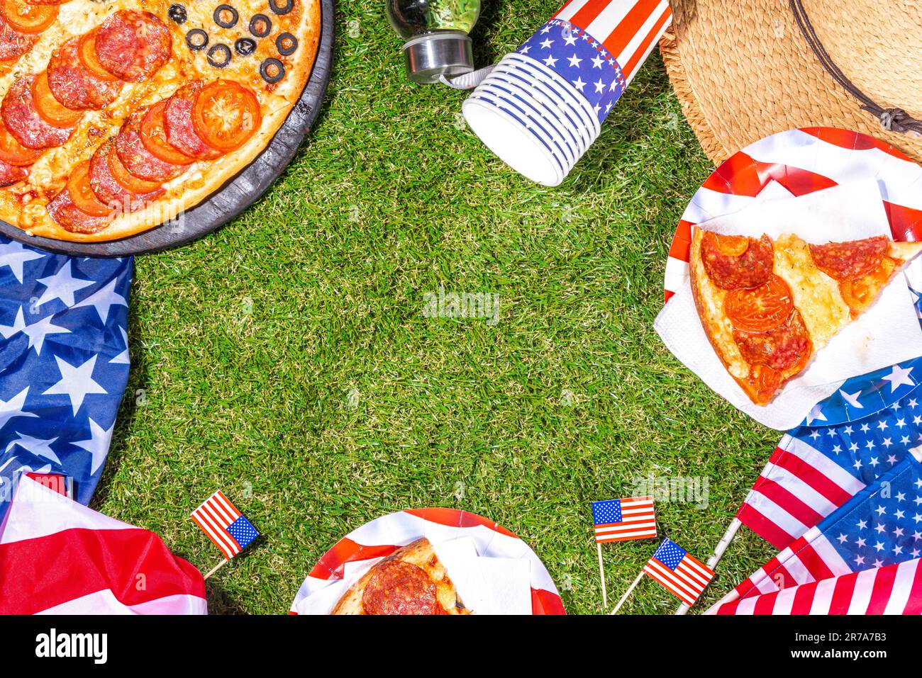 july 4th holiday party pizza, Fourth of July, Patriotic Independence ...
