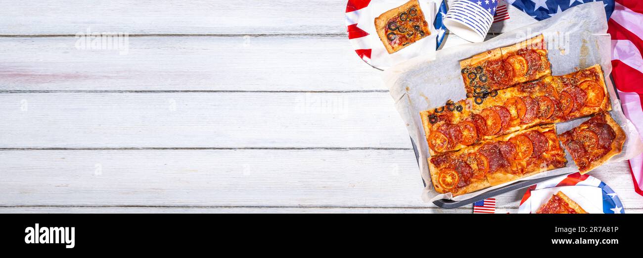 july 4th holiday party pizza, Fourth of July, Patriotic Independence ...