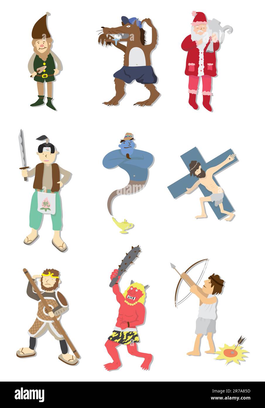 Picture story show Stock Vector Images - Alamy