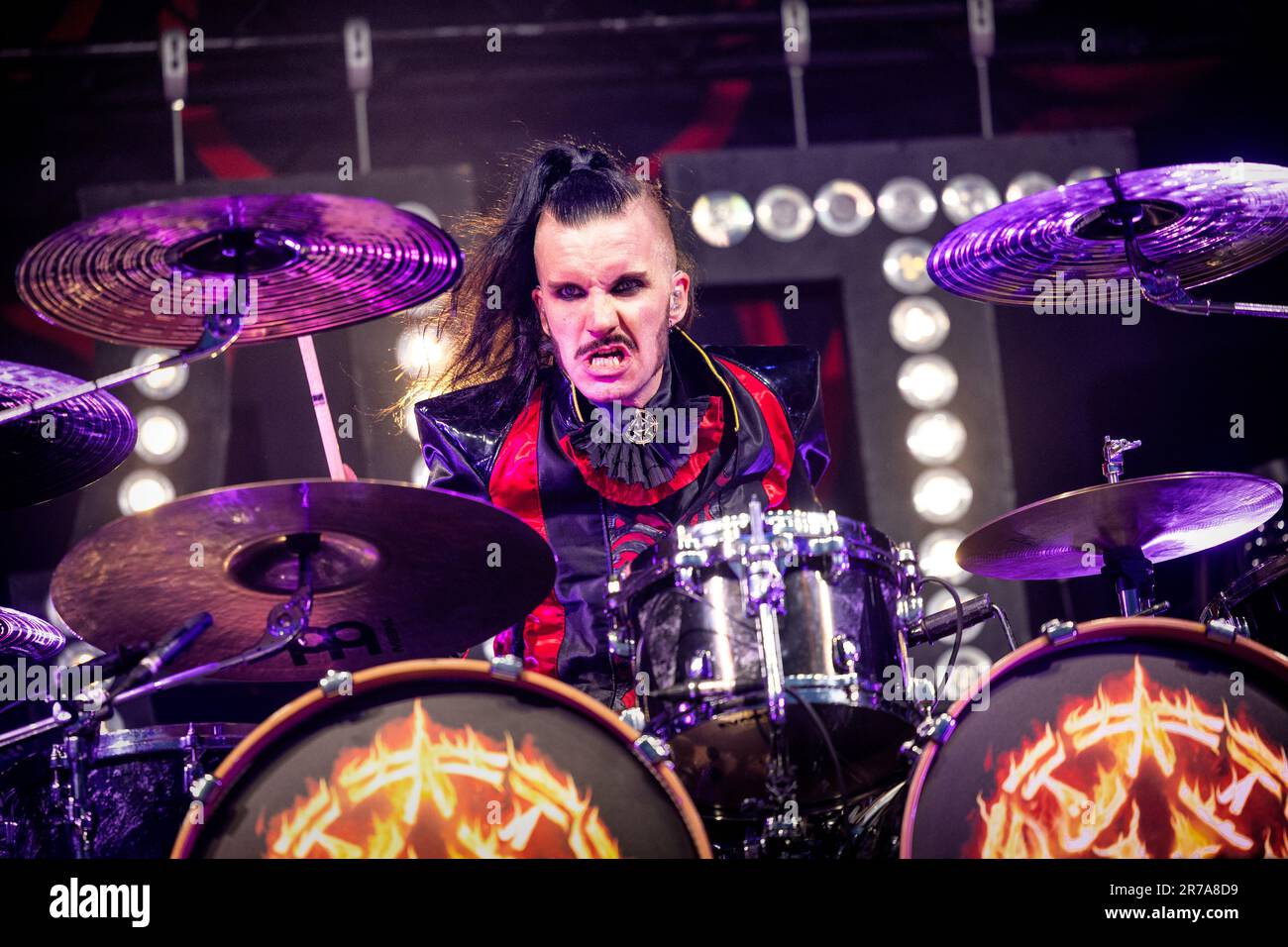 Solvesborg, Sweden. 07th, June 2023. The Swedish heavy metal band ...