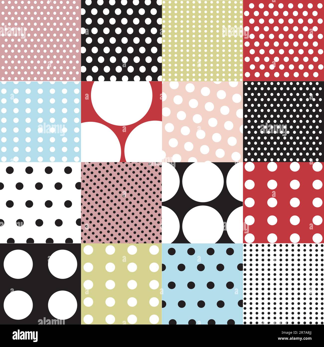 Present pink polka dot Stock Vector Images - Alamy