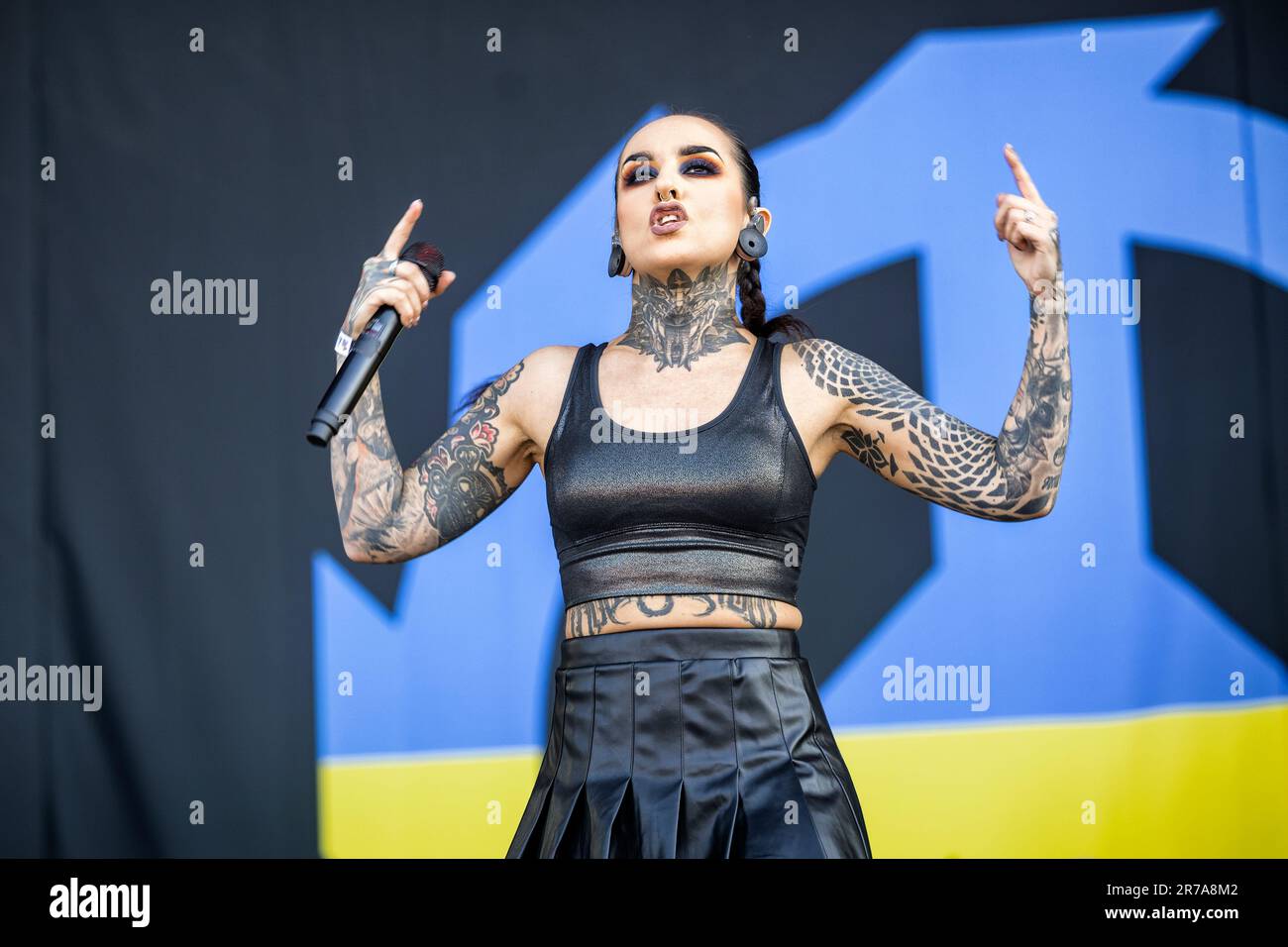 Solvesborg, Sweden. 07th, June 2023. The Ukrainian heavy metal band ...