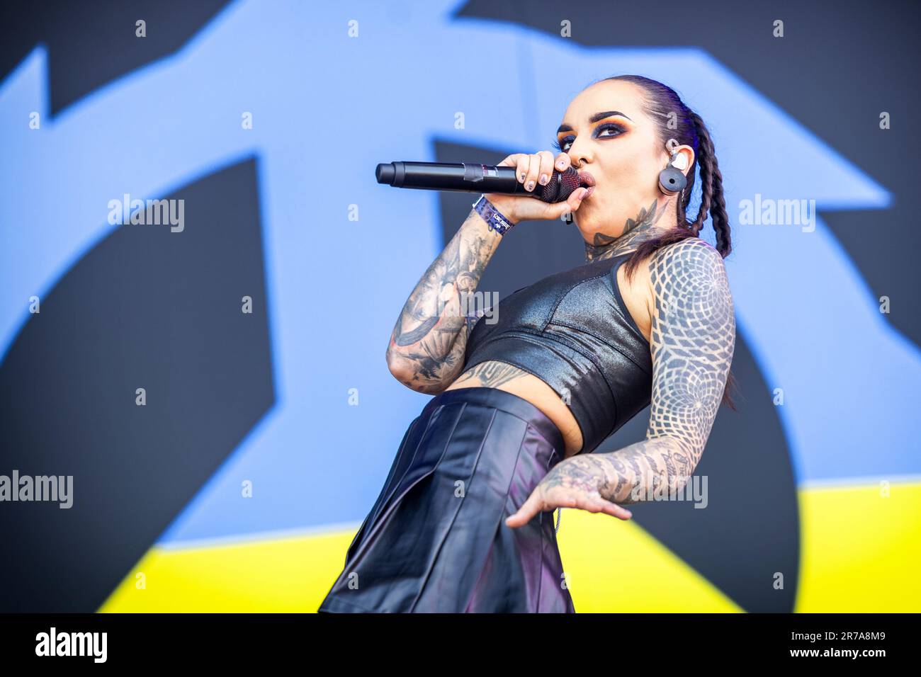 Solvesborg, Sweden. 07th, June 2023. The Ukrainian heavy metal band ...