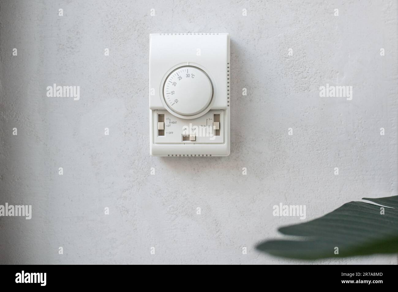 Wall-mounted climate control panel, air conditioner control panel on ...