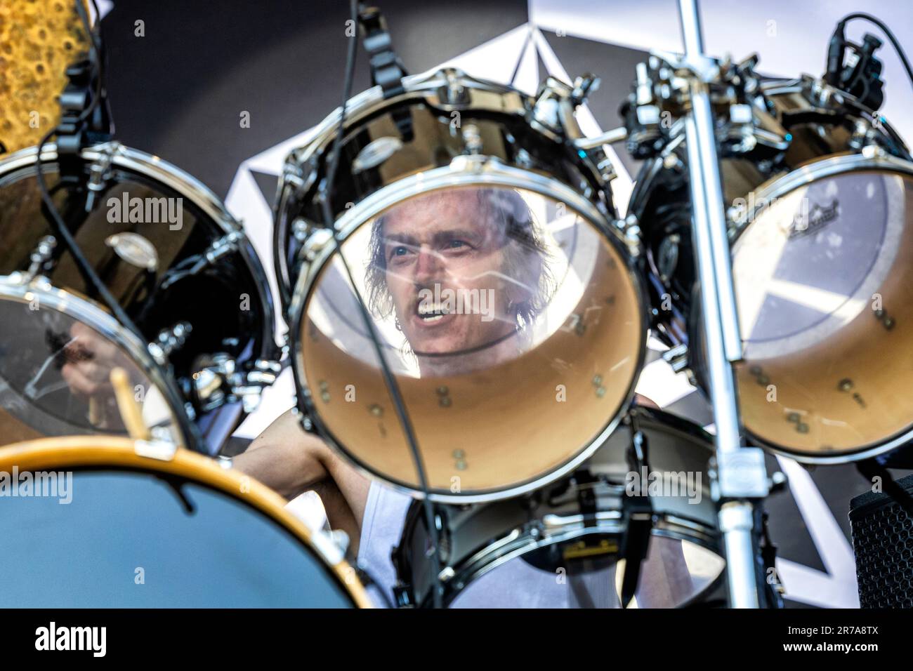 Solvesborg, Sweden. 07th, June 2023. The Norwegian hard rock band ...
