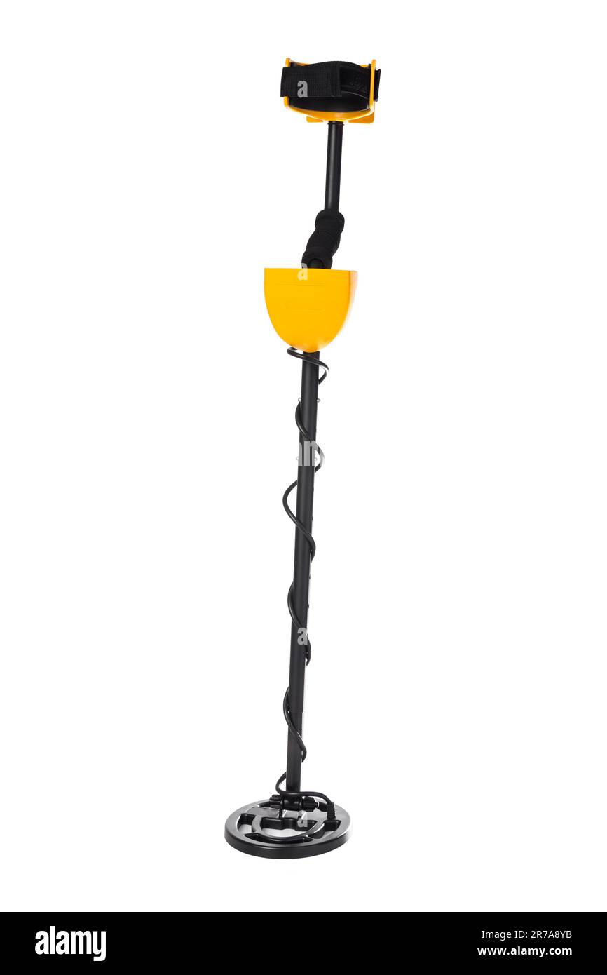 metal detector. Isolated Stock Photo - Alamy