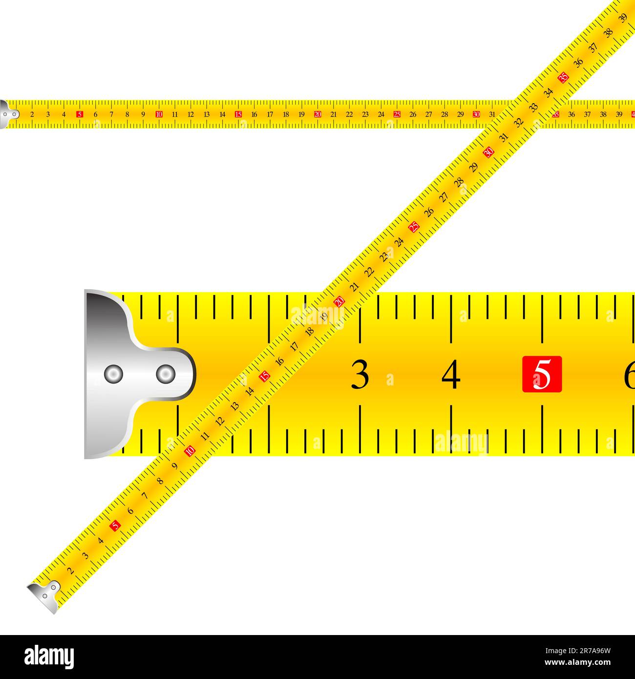measuring tape vector against white background, abstract vector art ...
