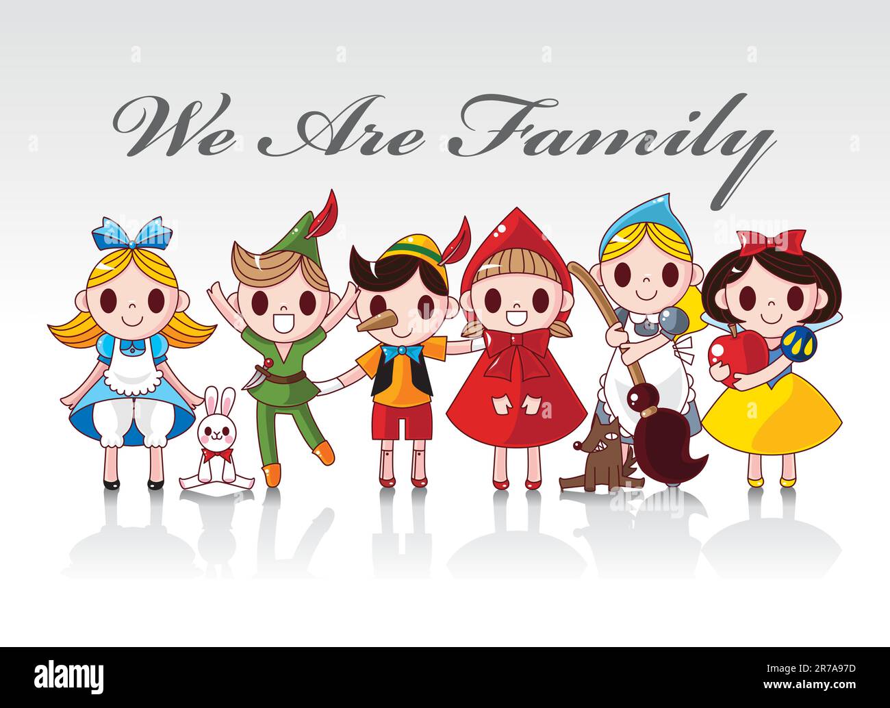 STORY PEOPLE CARD Stock Vector Image & Art - Alamy