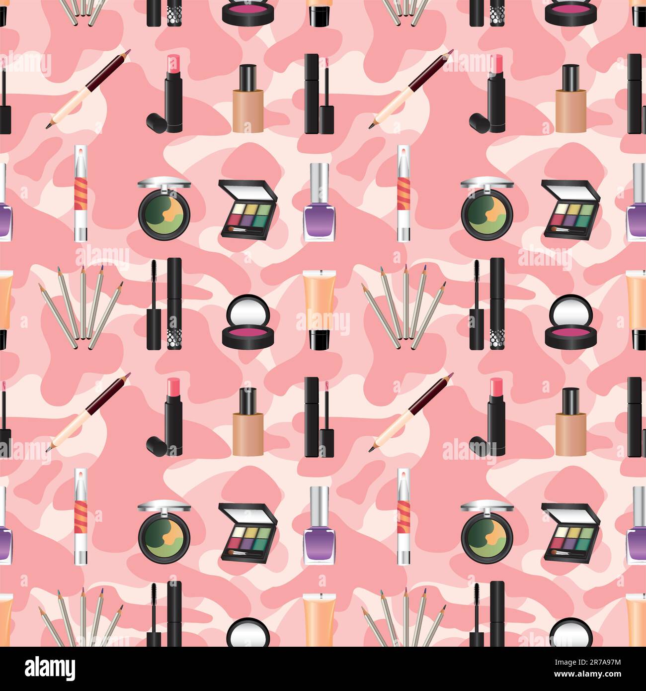 Makeup texture Stock Vector Images - Alamy