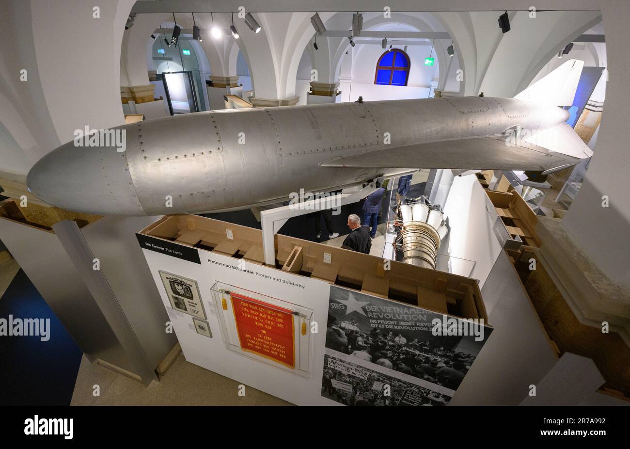 Dresden, Germany. 14th June, 2023. A P-22 Termit-R 4K51 sea-going ...
