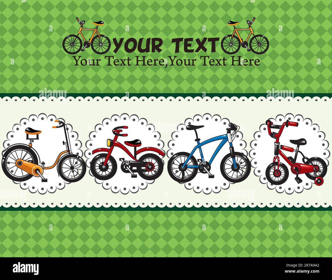 Bicycle card hi-res stock photography and images - Alamy