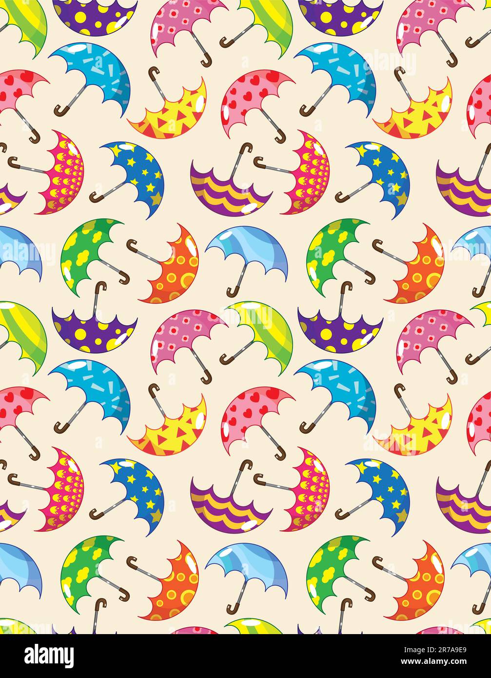 Umbrella pattern hi-res stock photography and images - Alamy