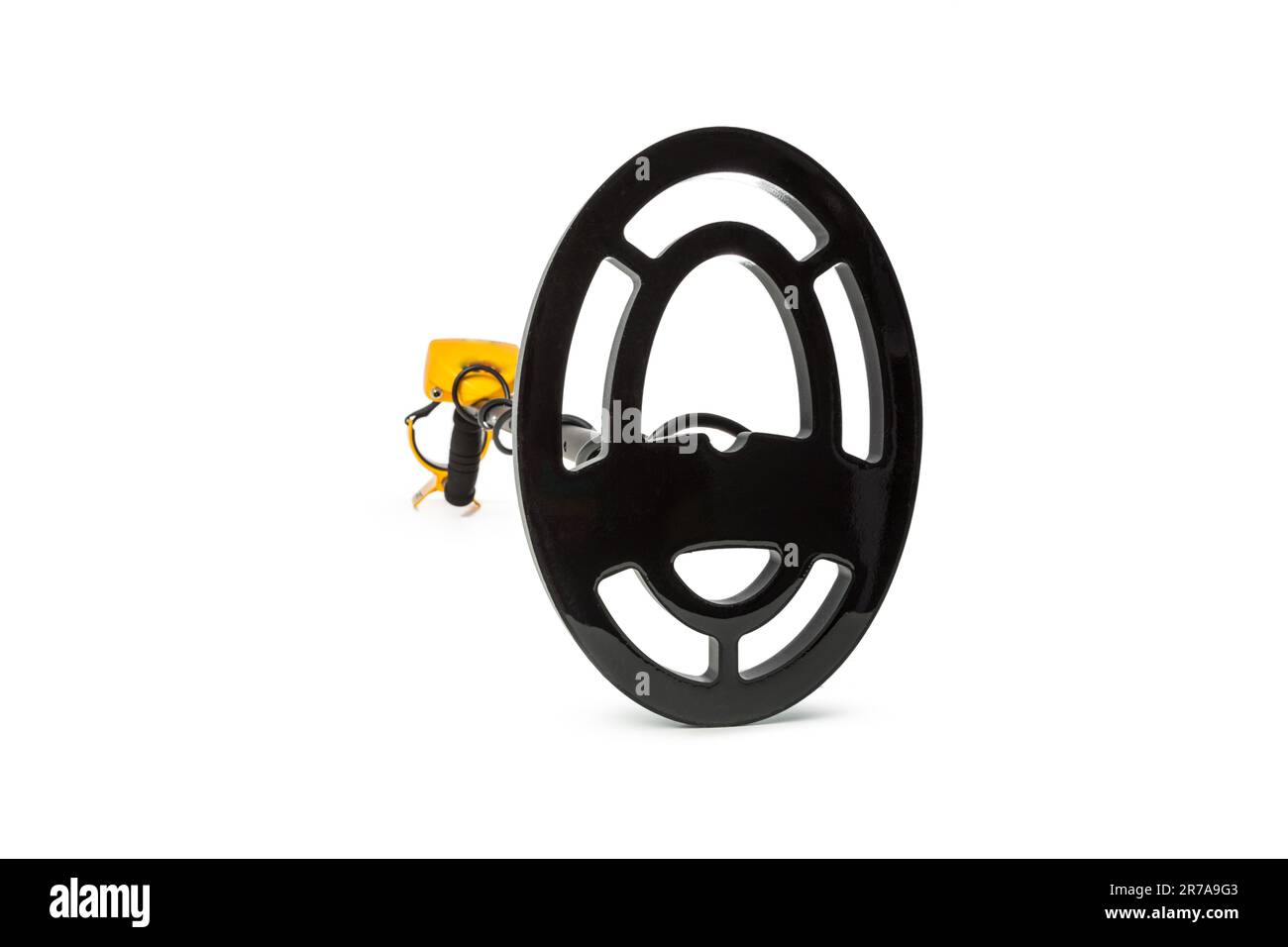 metal detector. Isolated Stock Photo - Alamy
