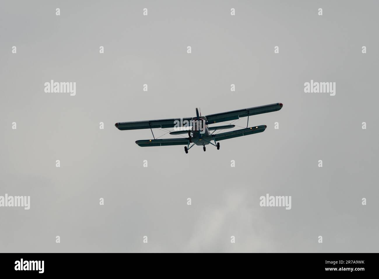 Rhine Valley, Saint Gallen, Switzerland, May 20, 2023 LY-MHC Antonov AN ...