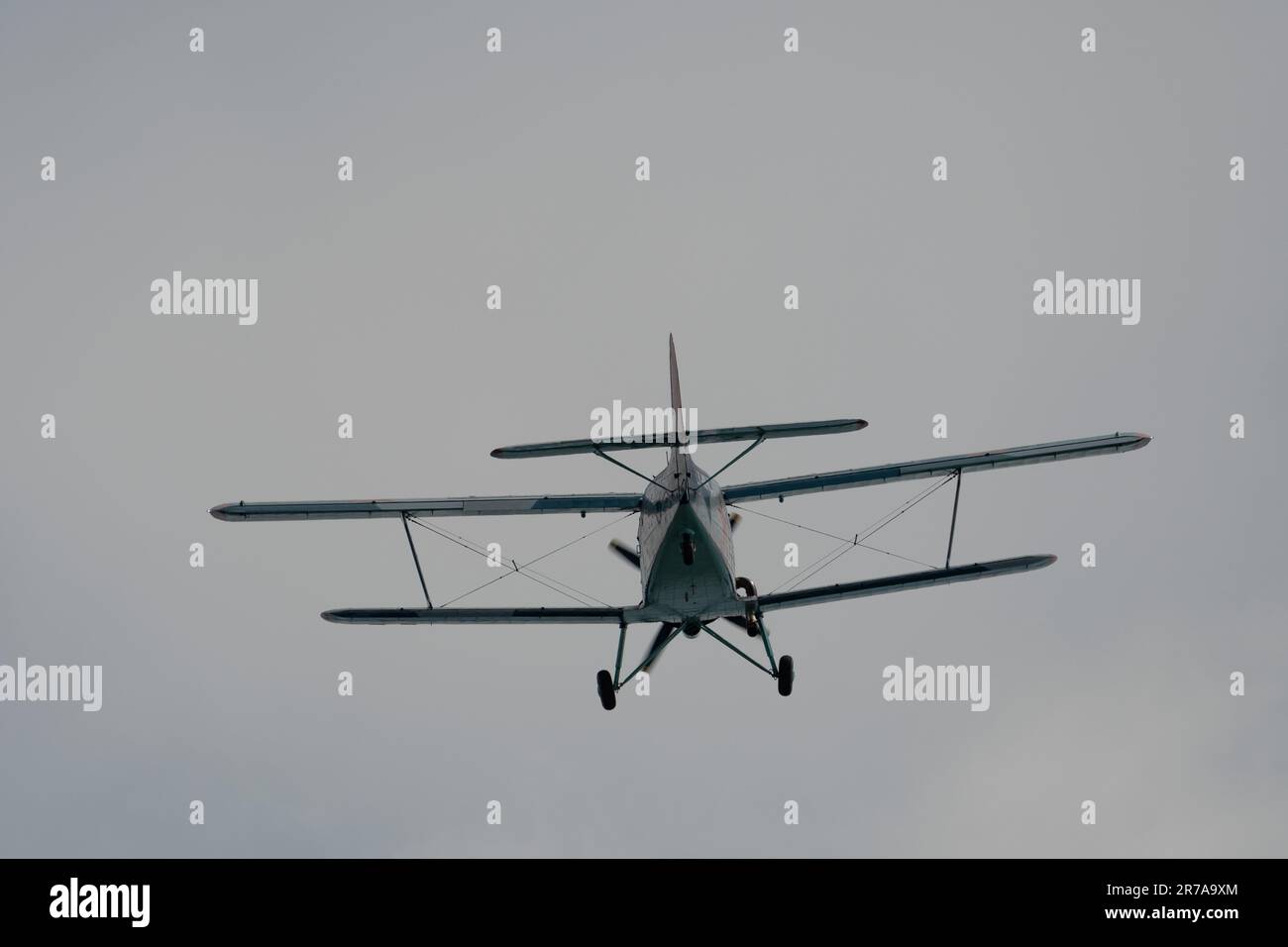 Rhine Valley, Saint Gallen, Switzerland, May 20, 2023 LY-MHC Antonov AN ...