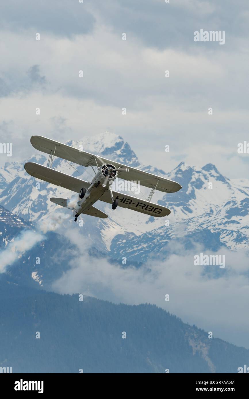 Rhine Valley, Saint Gallen, Switzerland, May 20, 2023 HB-RBG Boeing ...