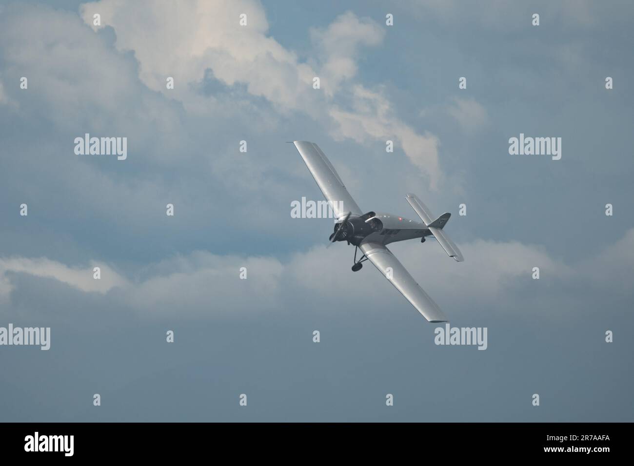 Rhine Valley, Saint Gallen, Switzerland, May 20, 2023 HB-RIO Junkers ...