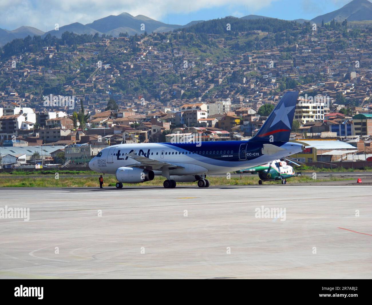 Aerial view of lima airport hi-res stock photography and images - Alamy