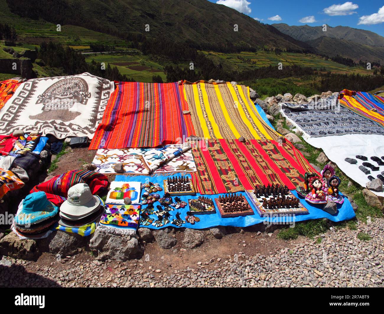 Local market in Cusco, Peru Stock Photo - Alamy