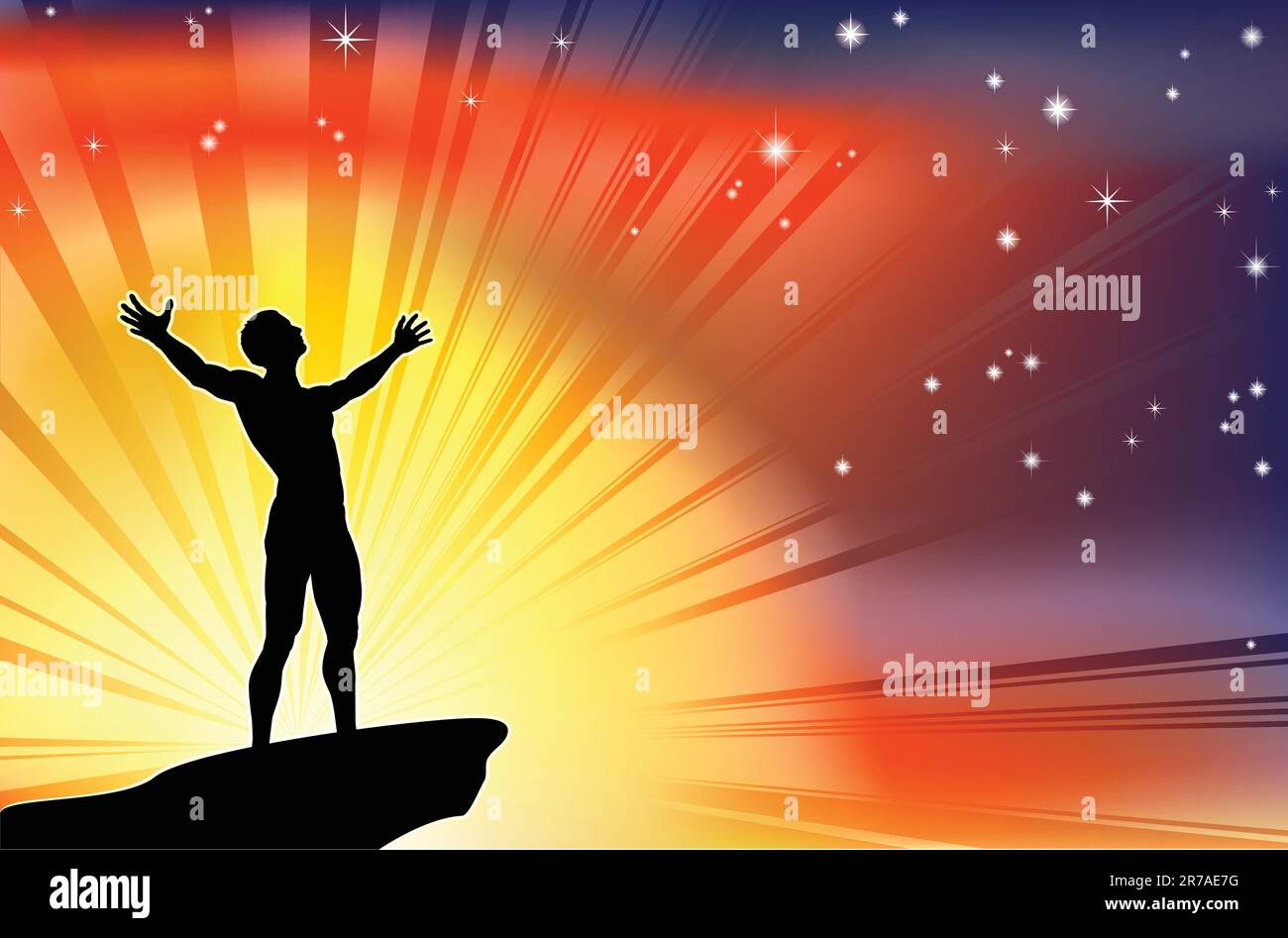 Joyous celebration Stock Vector Images - Alamy