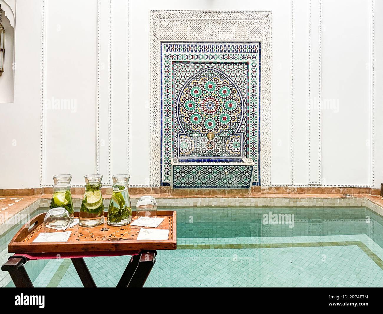 Morocco hotel hammam hi-res stock photography and images - Alamy