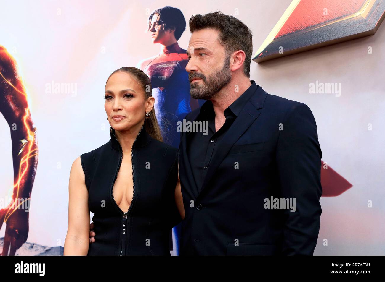 Jennifer Lopez mit Partner Ben Affleck bei der Premiere des Kinofilms ...