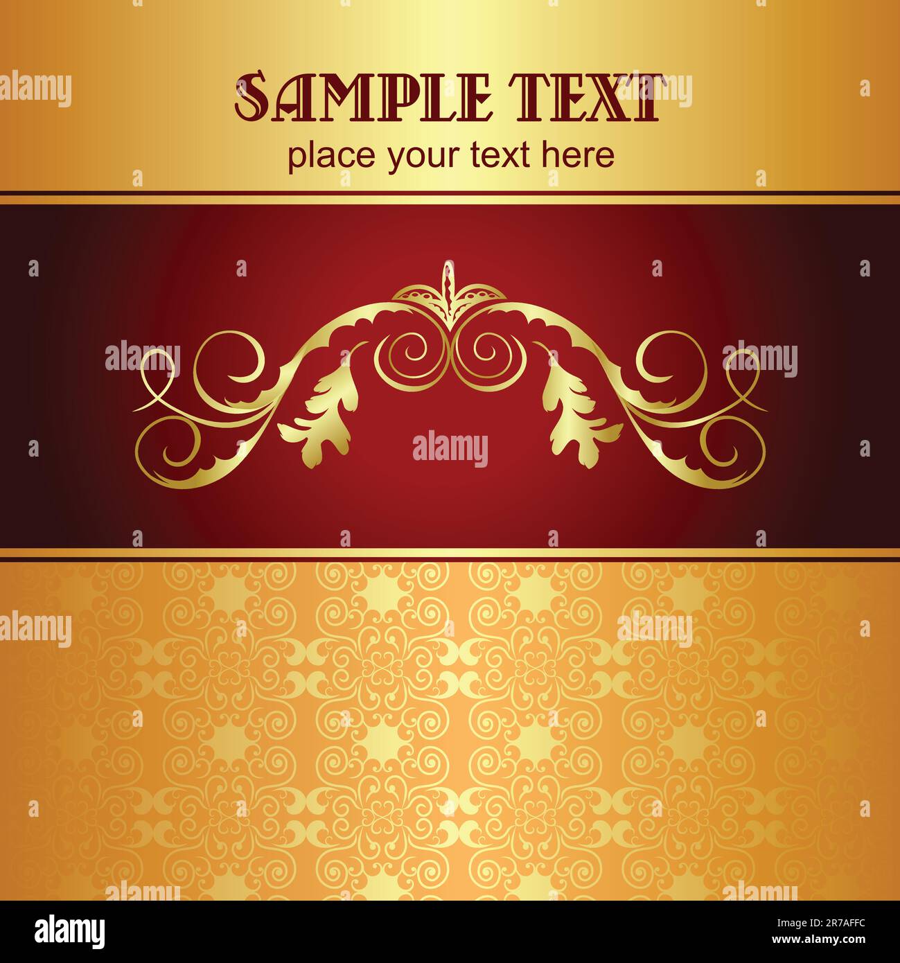 Illustration luxury background for design card - vector Stock Vector ...