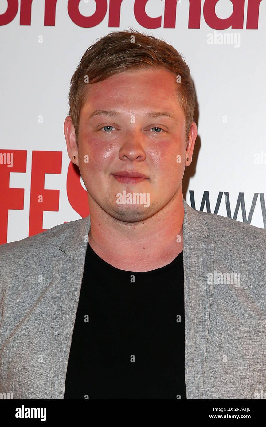 Tom Paton attends The "Black Site' film premiere at Cineworld Leicester ...