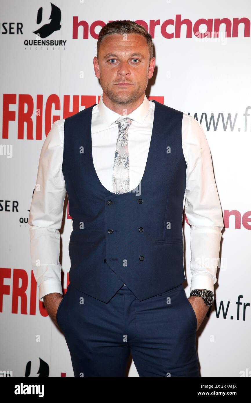 Kris Johnson attends The "Black Site' film premiere at Cineworld Leicester Square in London ...