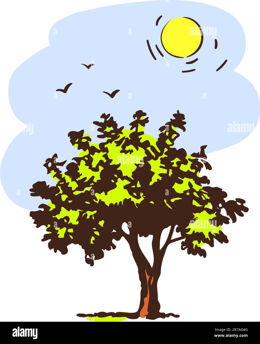 Weather spring 1 Stock Vector Images - Alamy