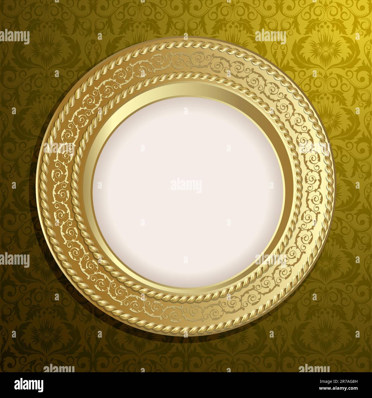 Color on gold leaf Stock Vector Images - Alamy