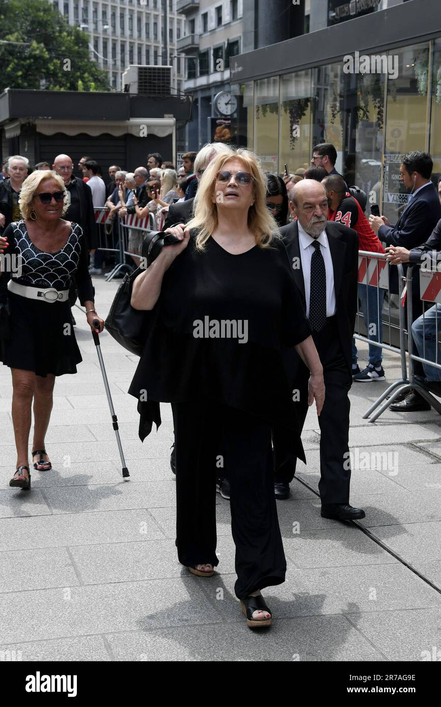 Milan, . 14th June, 2023. Milan, State funeral for Silvio Berlusconi in ...