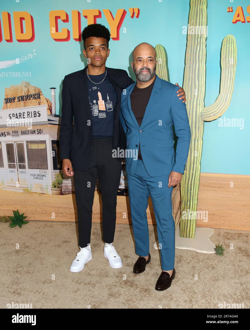 New York City, USA. 13th June, 2023. Elijah Wright and Jeffrey Wright ...