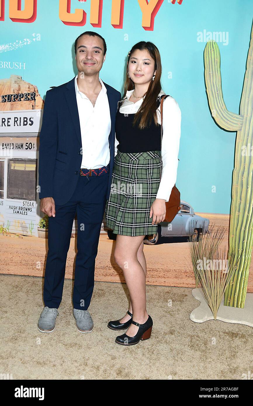 Nic Bey and Allison Chen attends the New York Premiere of "Asteroid ...