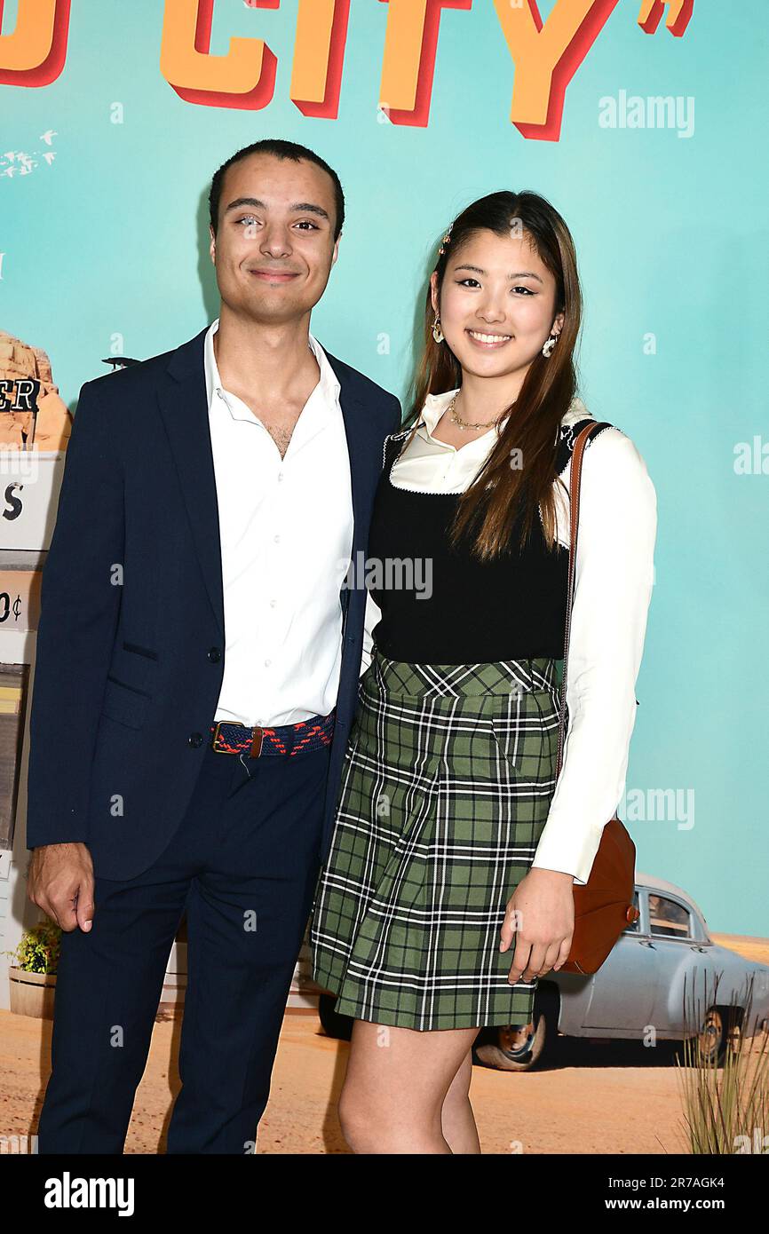New York, USA on June 13, 2023. Nic Bey and Allison Chen attends the New York Premiere of ...
