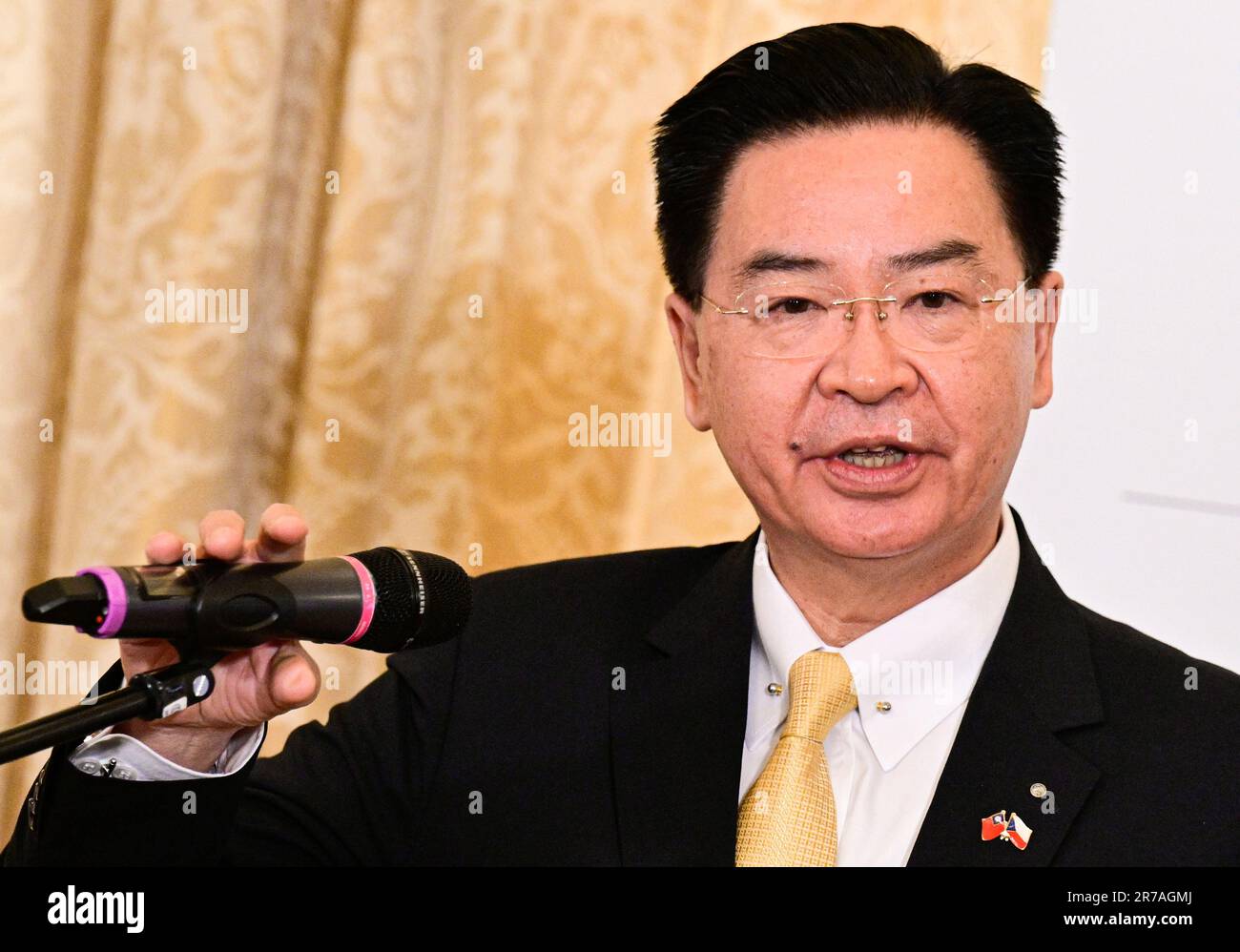 Prague, Czech Republic. 14th June, 2023. Taiwanese Foreign Affairs ...
