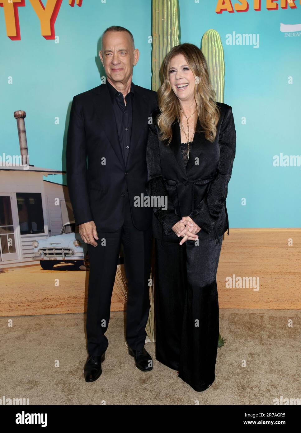 New York City, USA. 13th June, 2023. Tom Hanks and Rita Wilson ...