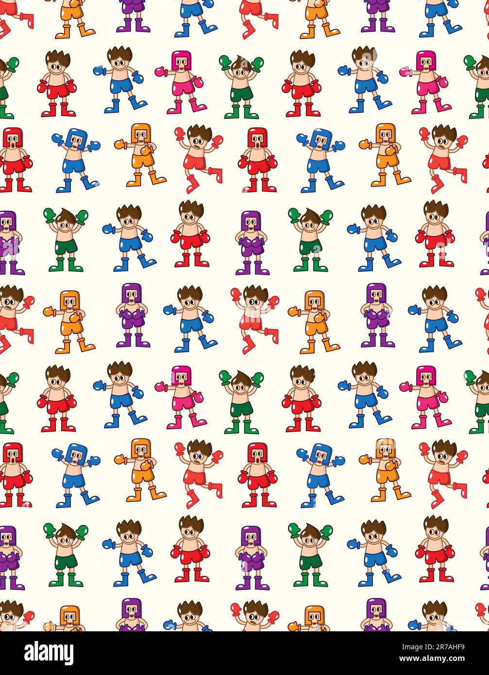 Boxer pattern hi-res stock photography and images - Alamy