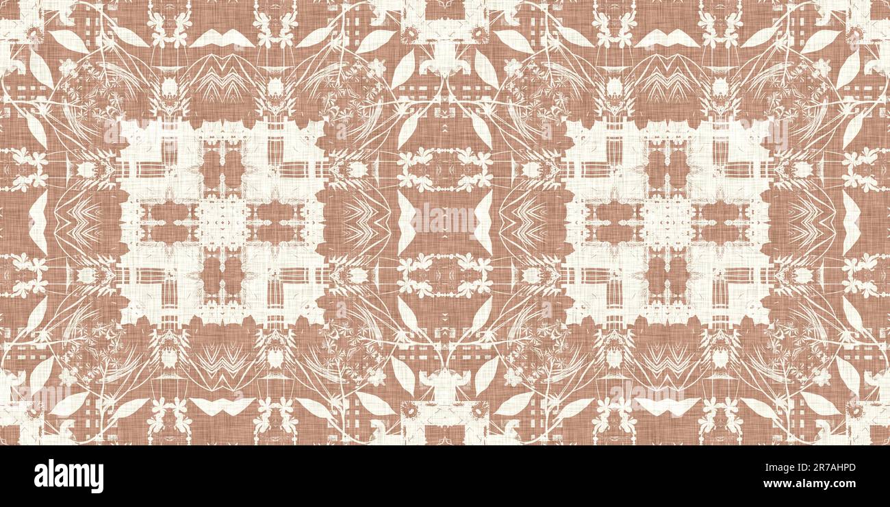 Peach pink cottagecore cozy tartan border. Cottagecore rustic marl ...