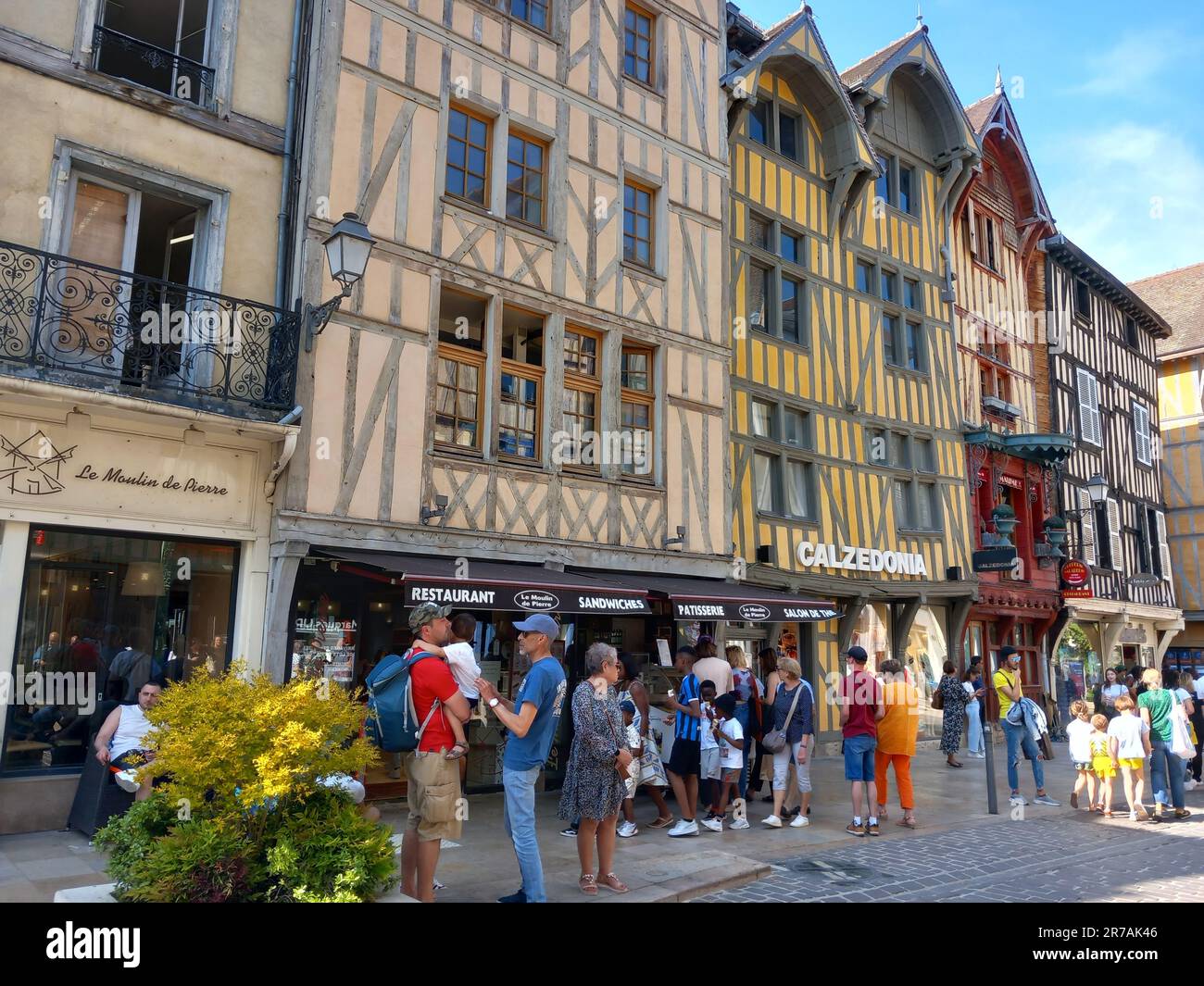 street scene, Troyes, Aube, France Stock Photo - Alamy