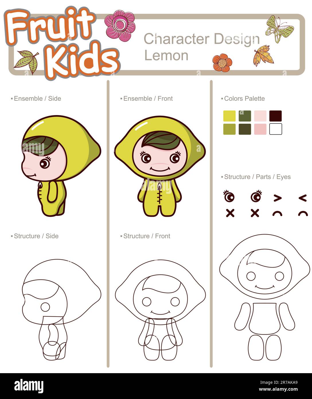 Illustration of how to draw little kids series Stock Vector Image & Art ...