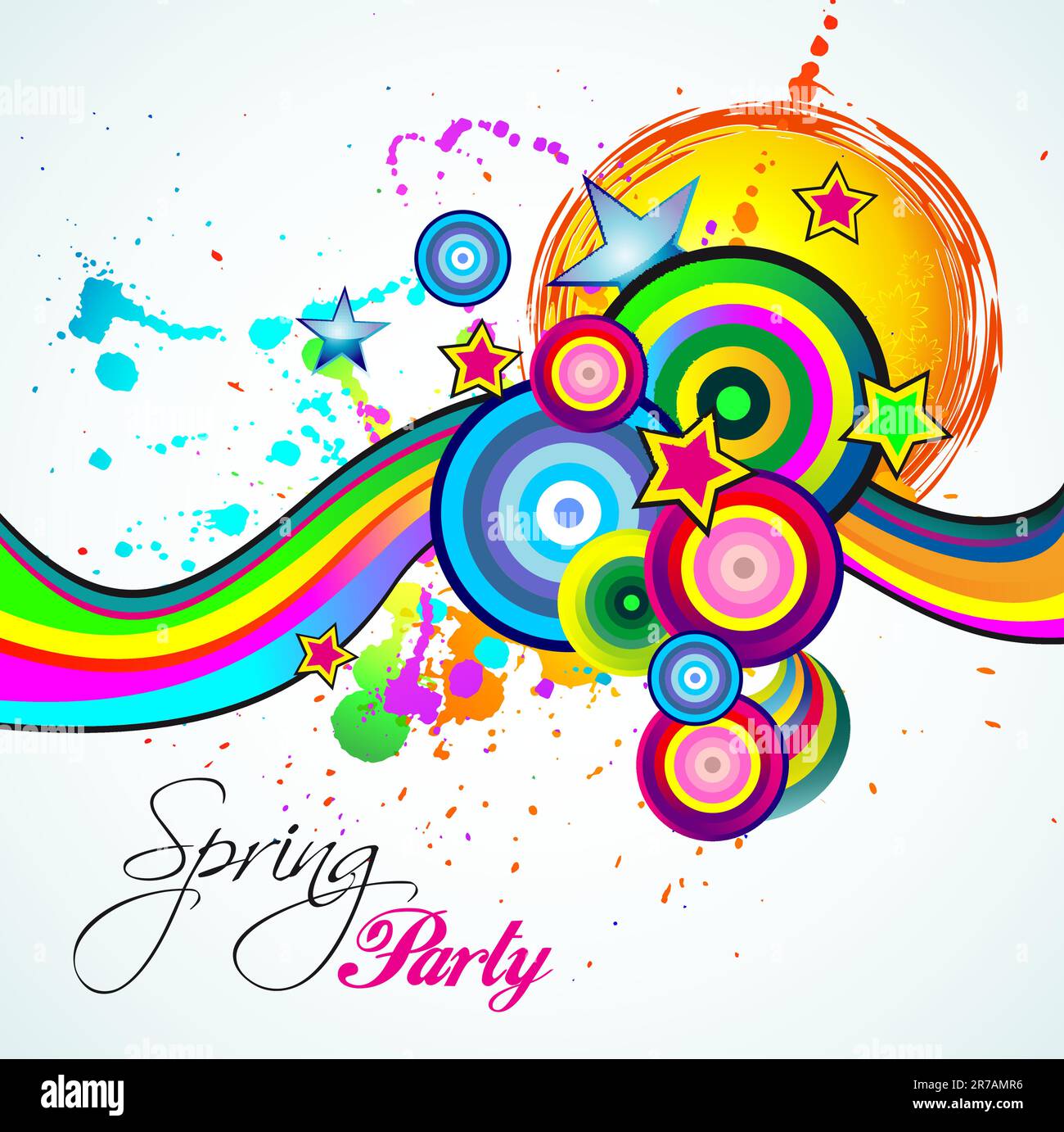 Child's holiday poster hi-res stock photography and images - Alamy