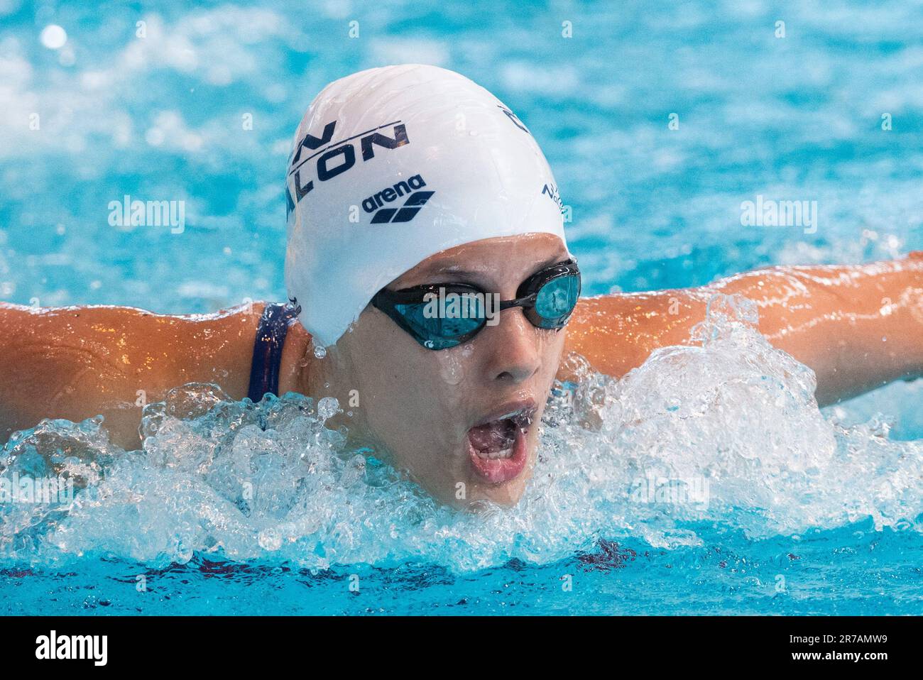 Rennes, France. 14th June, 2023. Laura Blanka Nemeth competes during ...