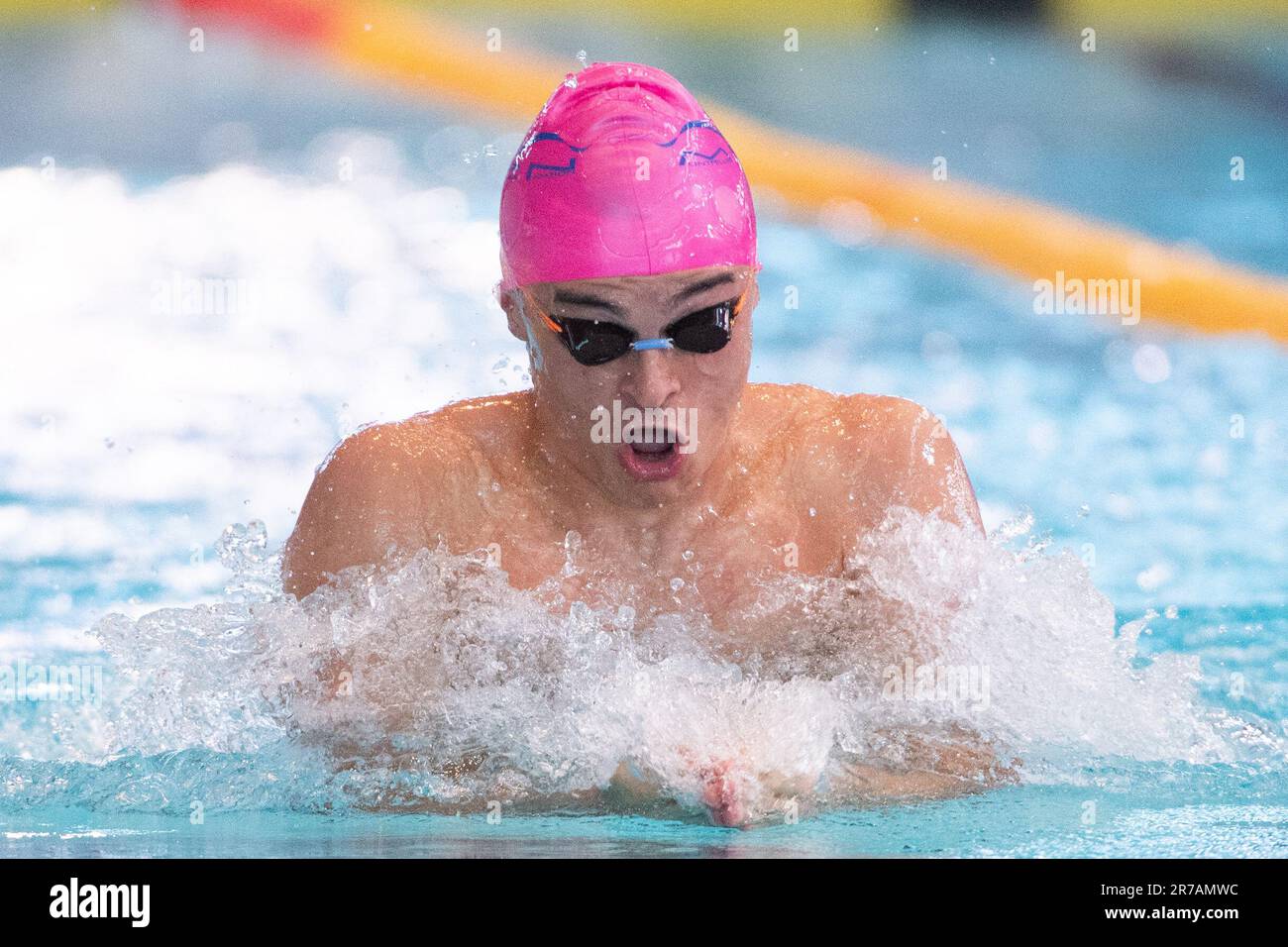 Rennes, France. 14th June, 2023. Samuel Vidal competes during the ...