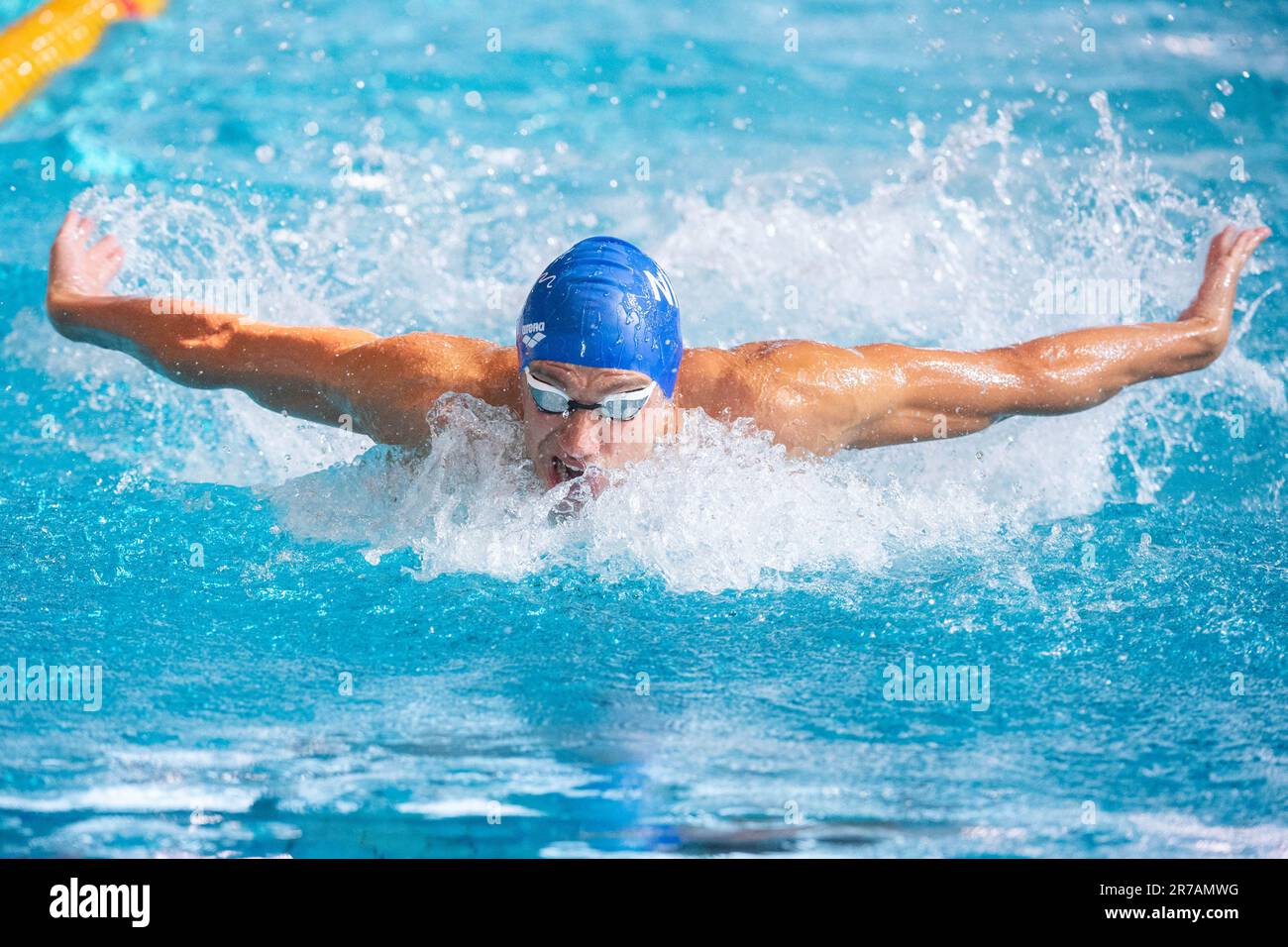 Rennes, France. 14th June, 2023. Jaouad Syoud competes during the ...