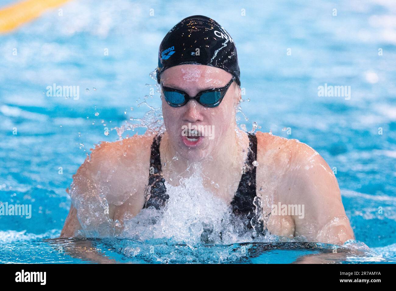 Rennes, France. 14th June, 2023. Florine Gaspard competes during the ...
