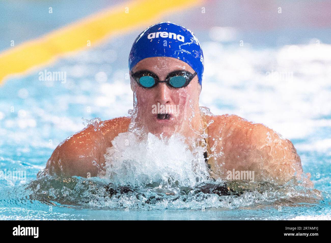 Rennes, France. 14th June, 2023. Charlotte Bonnet competes during the ...