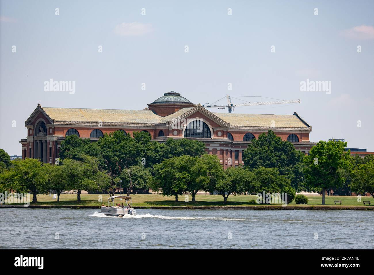Roosevelt Hall, National War College in Fort Leslie J. McNair overlooking the Anacostia River in ...
