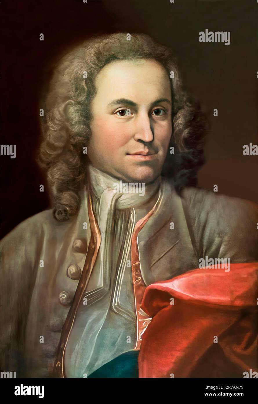 Johann Sebastian Bach, as a young man,1685 - 1750, German composer ... Johann Sebastian Bach, as a young man,1685 - 1750, German composer ...