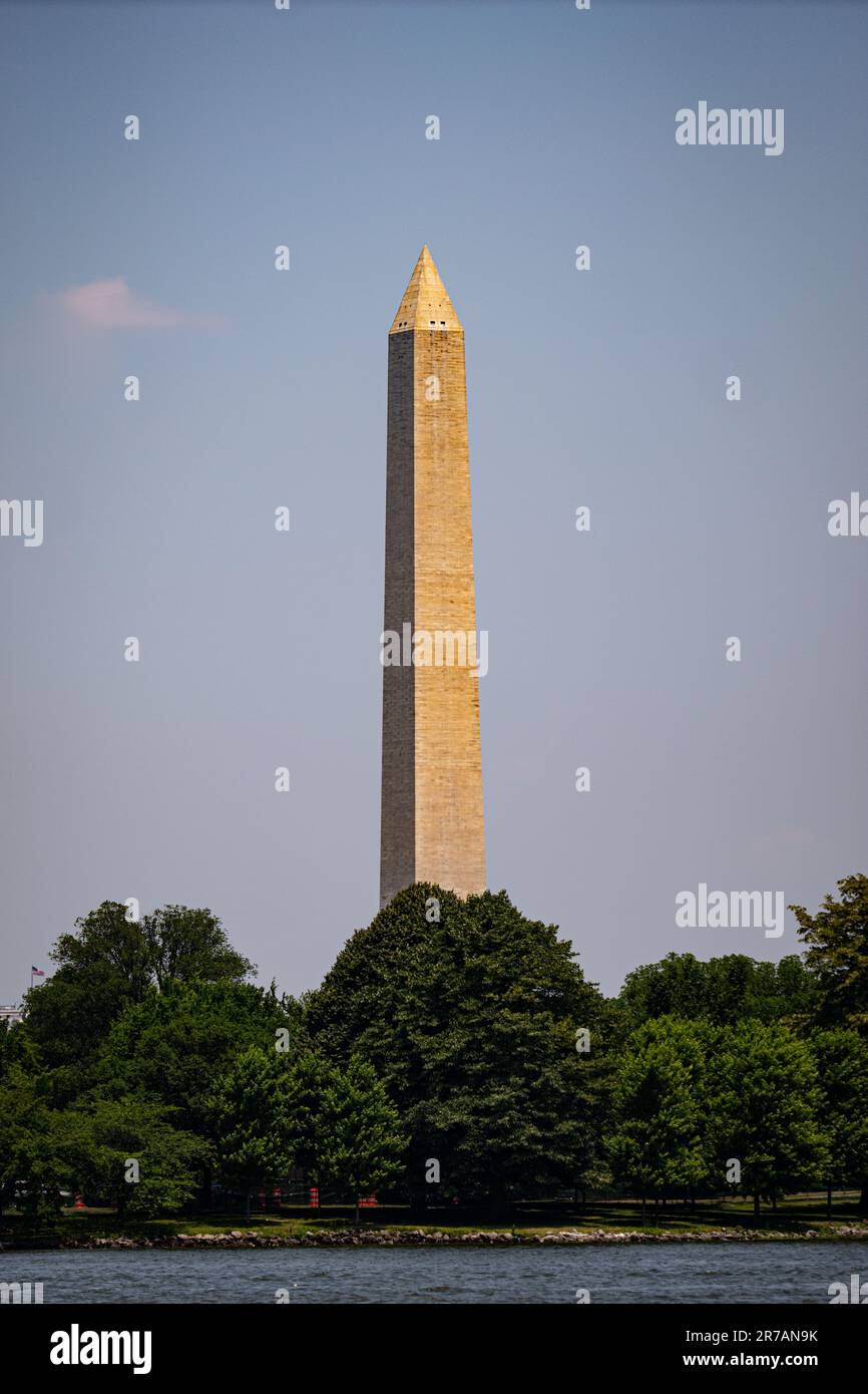 Washington Monument,( George Washington first president of USA ...